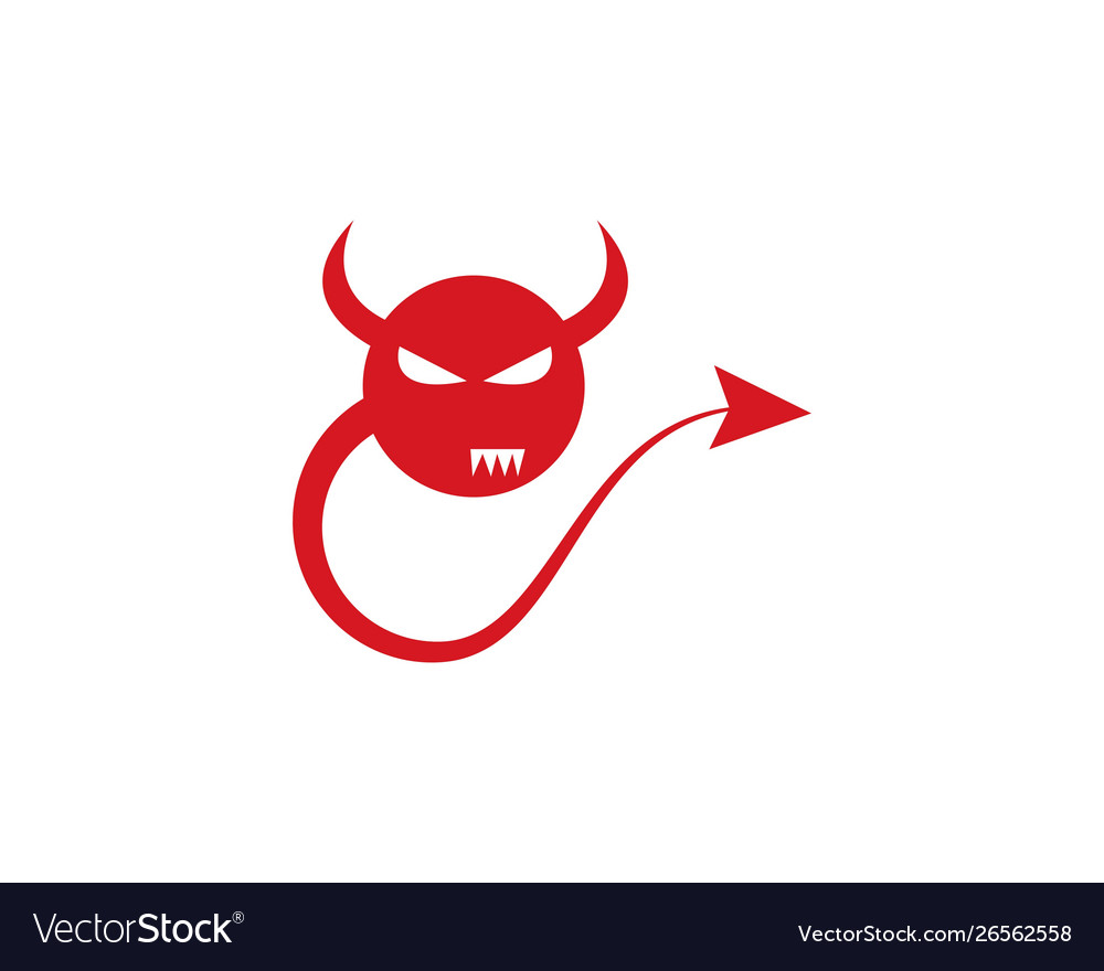 Devil logo Royalty Free Vector Image - VectorStock