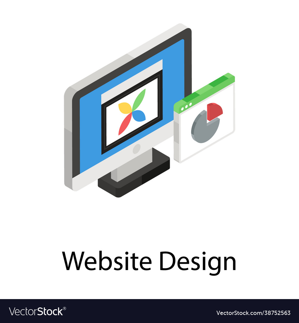 Website design Royalty Free Vector Image - VectorStock