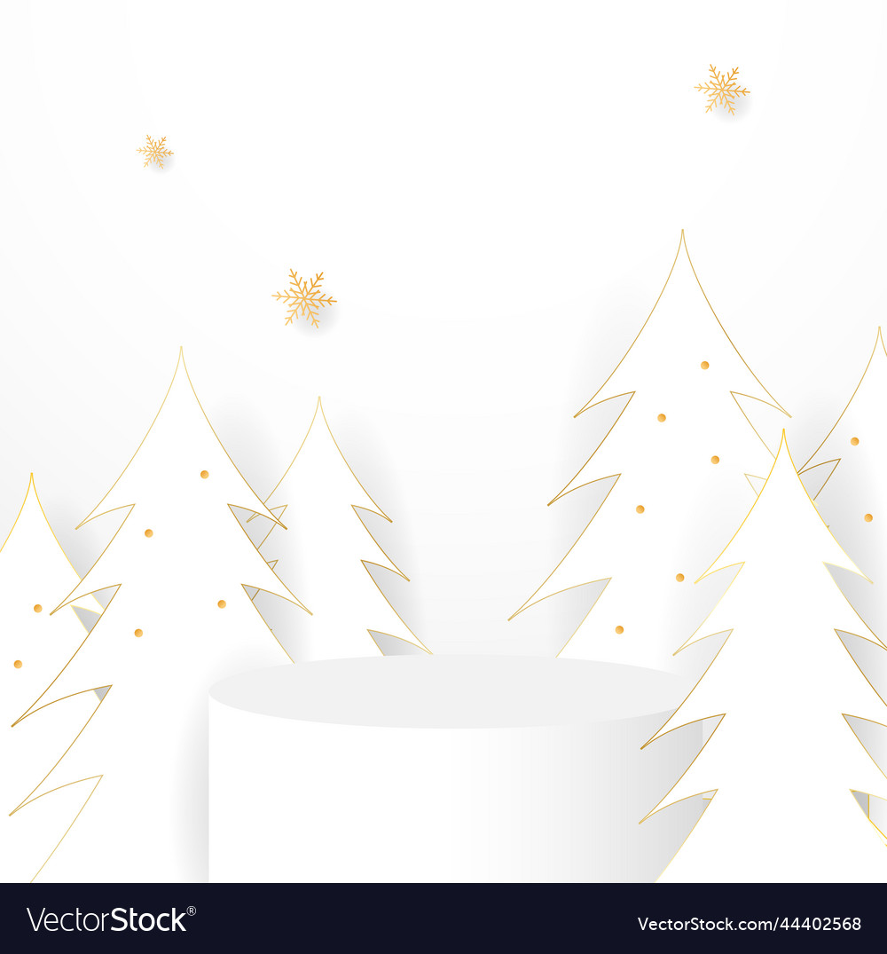 Abstract minimal mock up scene geometry podium Vector Image Abstract minimal mock up scene geometry podium Vector Image