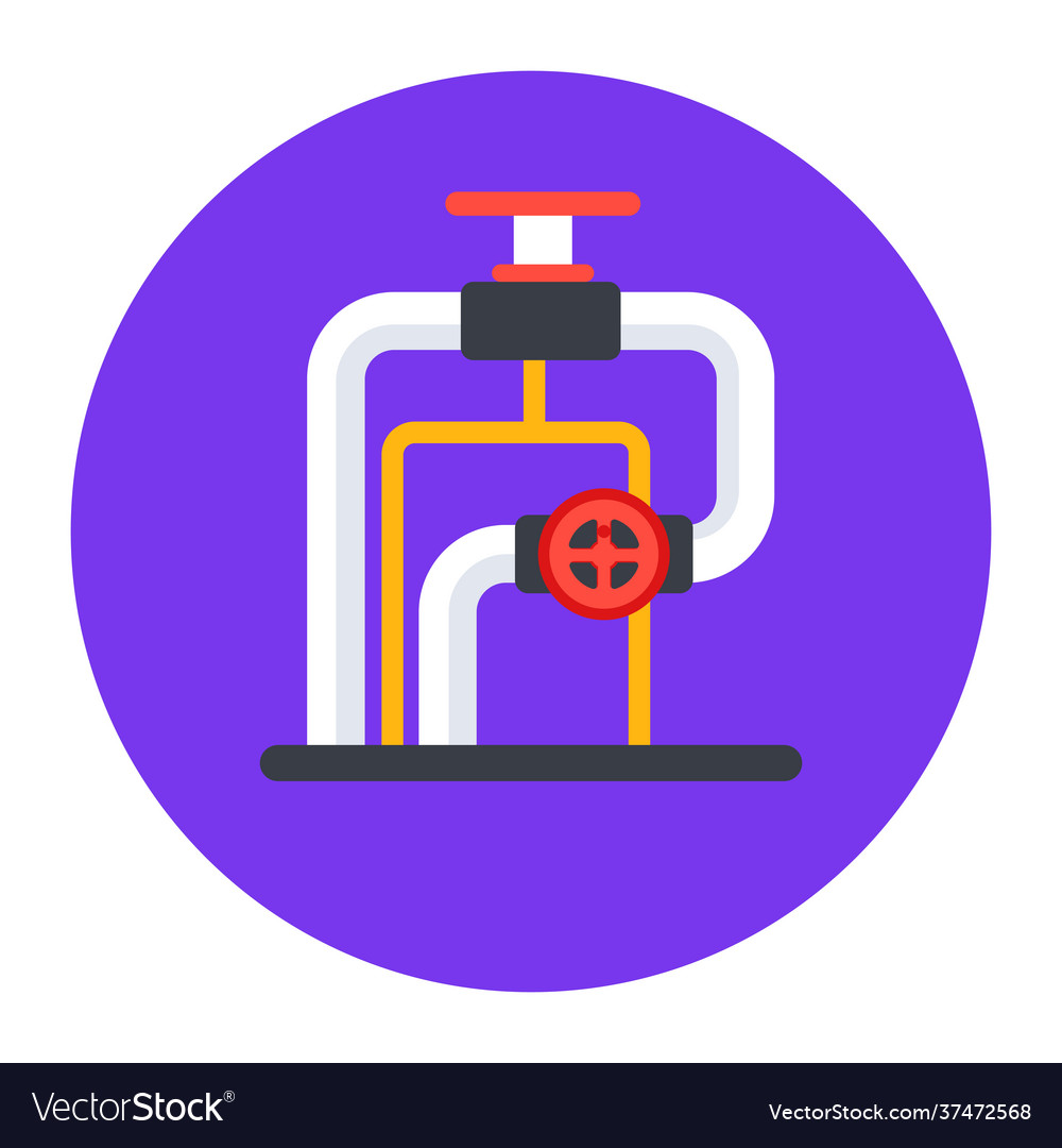 Gas Pipeline Royalty Free Vector Image Vectorstock