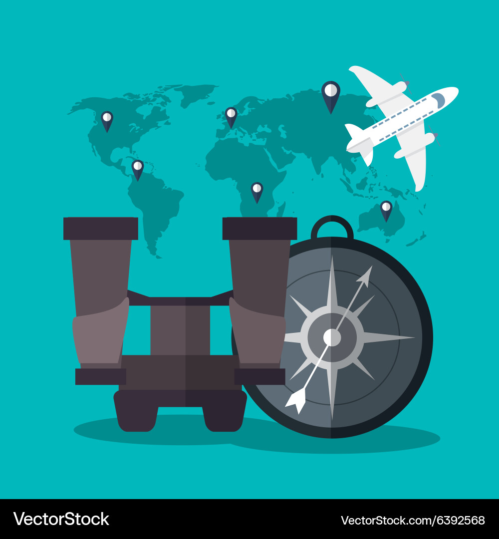 Vacations and travel design Royalty Free Vector Image