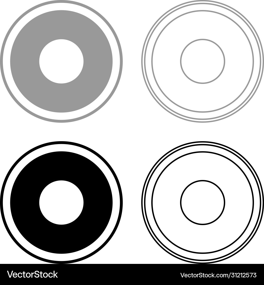 Electric symbol type cooking surfaces sign Vector Image