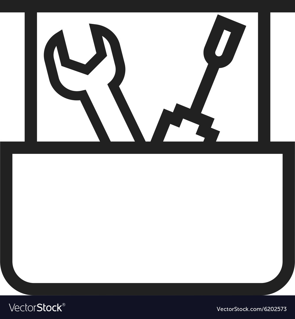 Toolbox Royalty Free Vector Image - VectorStock