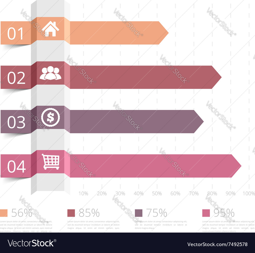 Bar Chart Royalty Free Vector Image - VectorStock