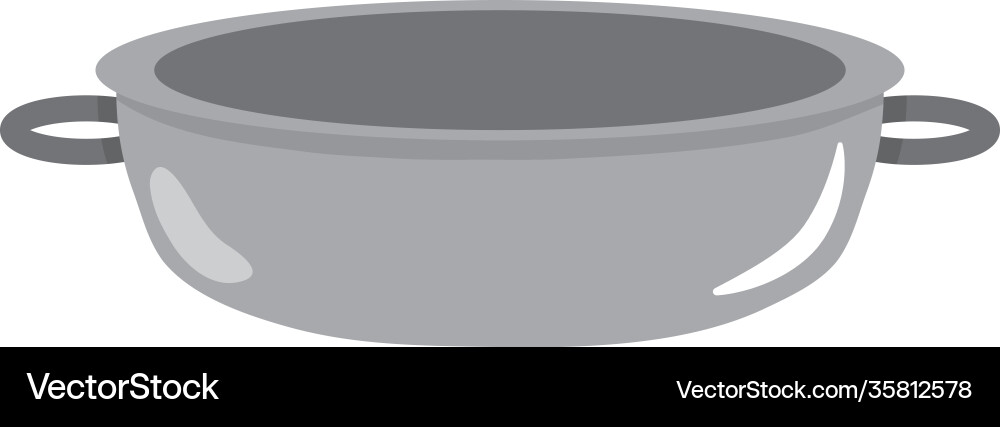 Cooking pan icon colorful design Royalty Free Vector Image