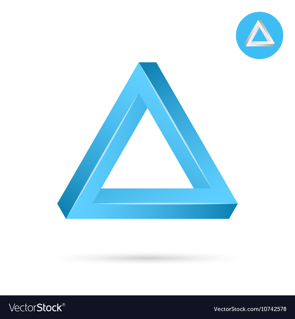 Delta letter icon Royalty Free Vector Image - VectorStock