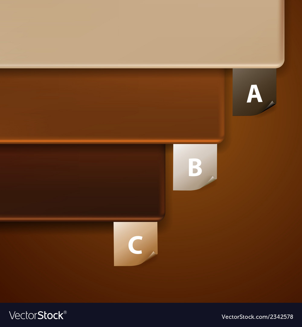 Three frames Royalty Free Vector Image - VectorStock