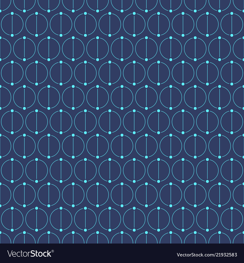 Abstract simple pattern with circles Royalty Free Vector