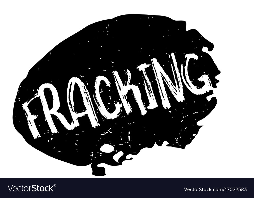 Fracking rubber stamp Royalty Free Vector Image