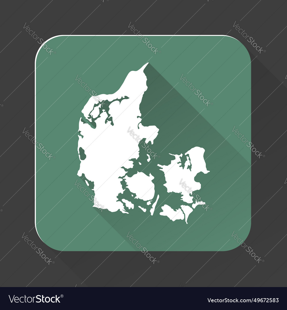 Highly detailed kingdom of denmark map Royalty Free Vector Highly detailed kingdom of denmark map Royalty Free Vector