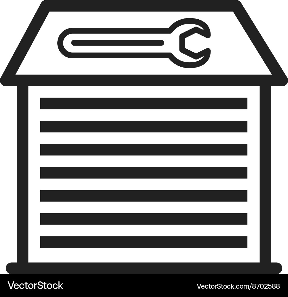 Auto repair shop Royalty Free Vector Image - VectorStock