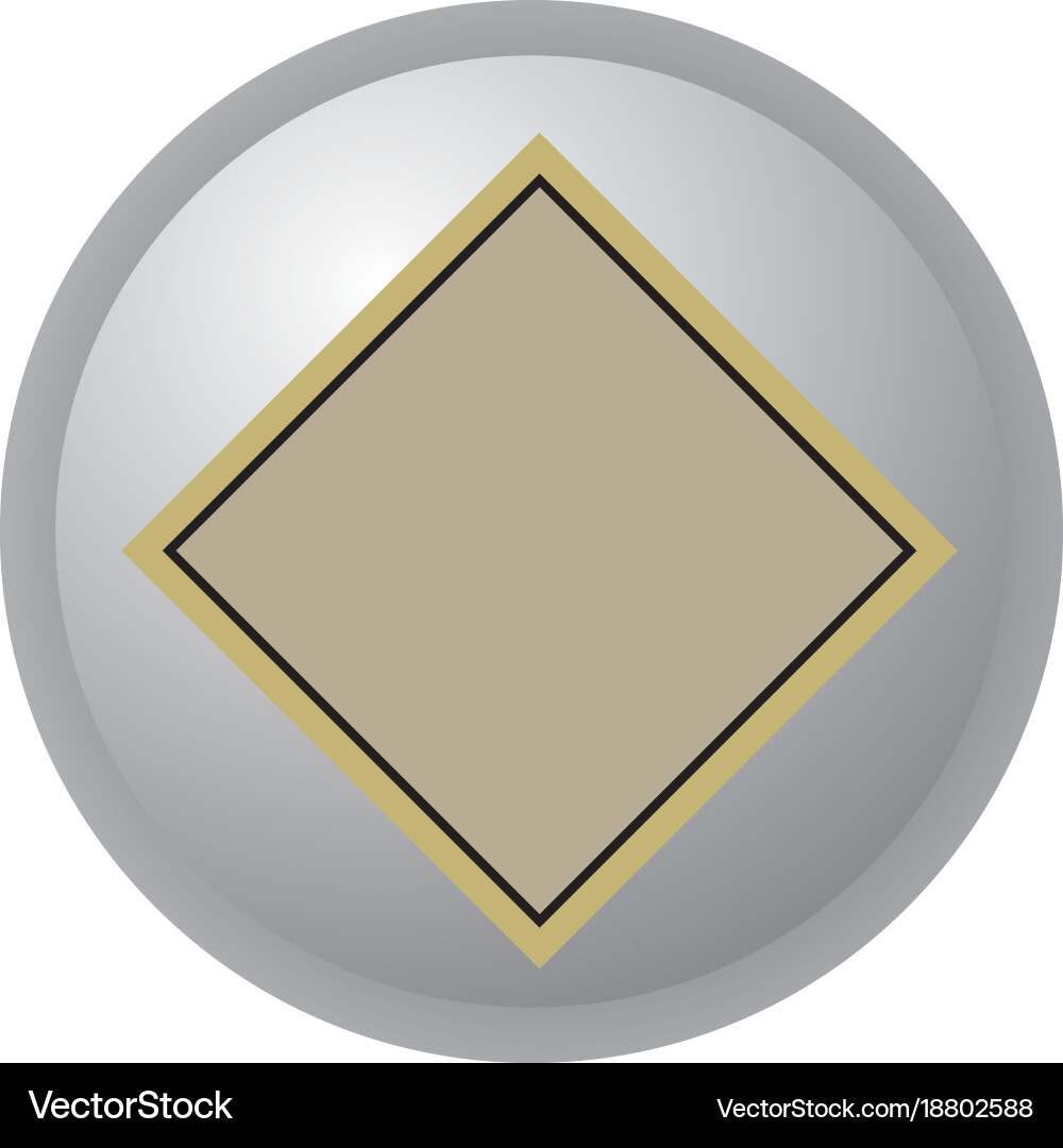 Branding button design Royalty Free Vector Image