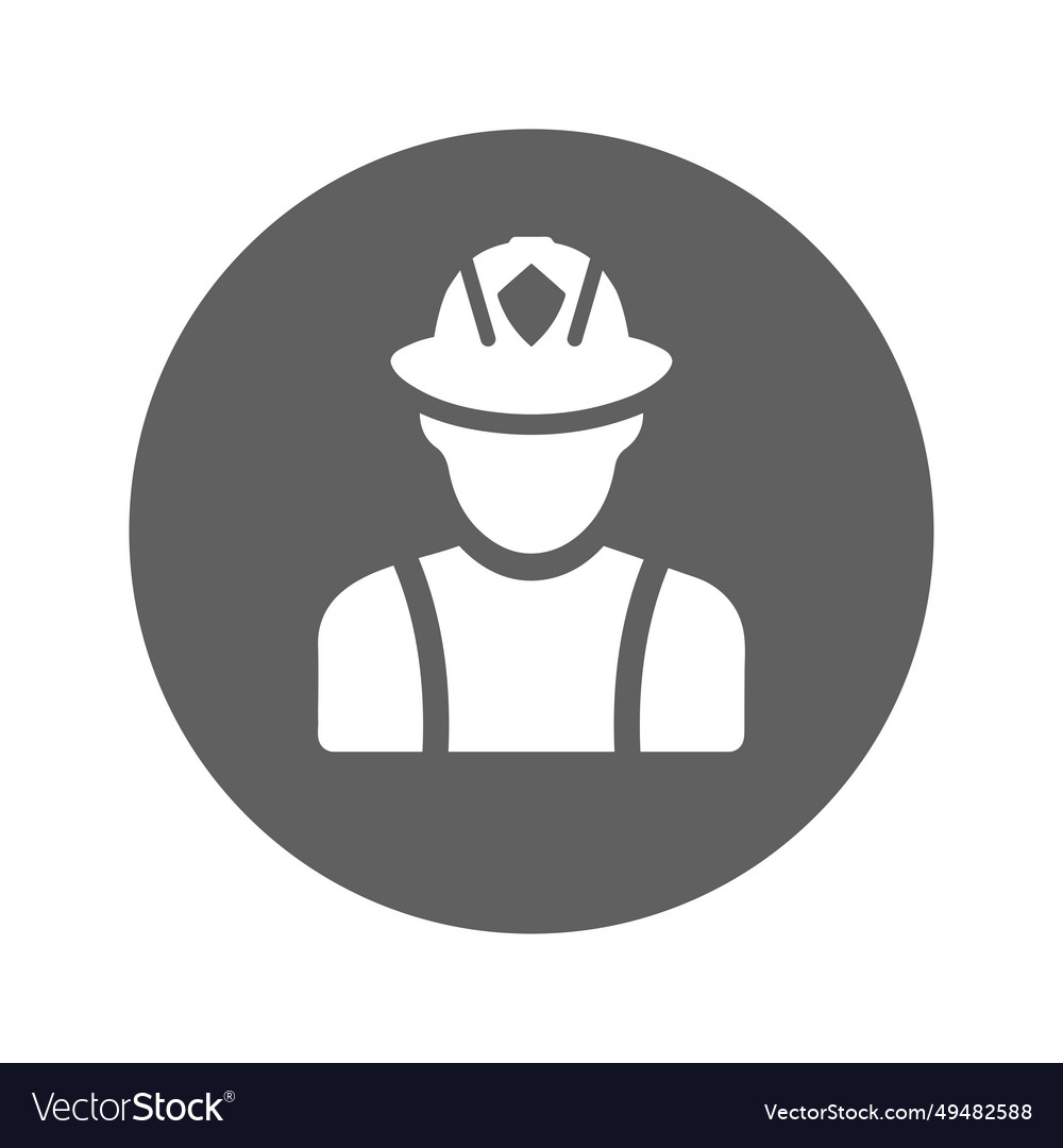 Builder contractor Royalty Free Vector Image - VectorStock