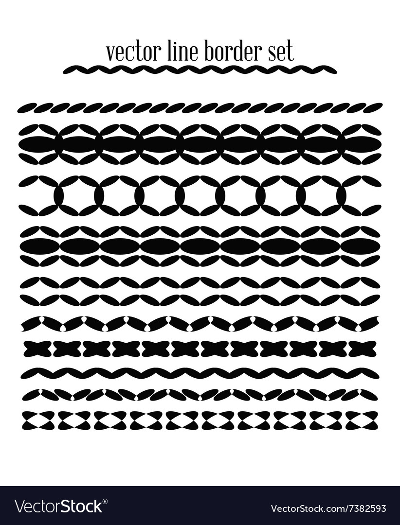 Line 6 Royalty Free Vector Image - VectorStock