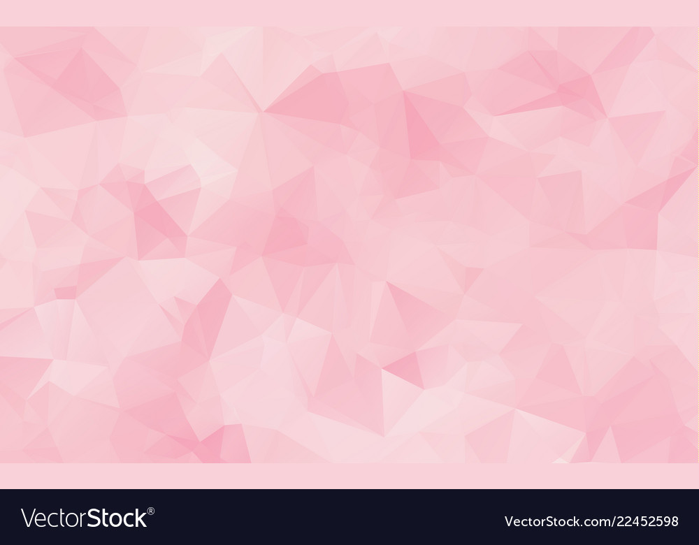Abstract pink polygonal which consist Royalty Free Vector