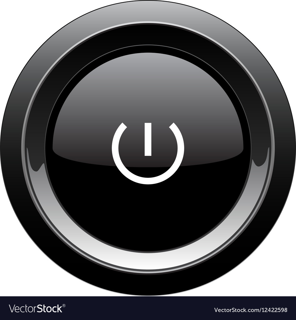 Power button Royalty Free Vector Image - VectorStock