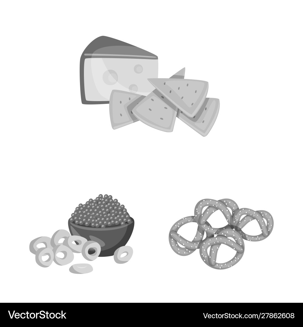 Design taste and cooking sign Royalty Free Vector Image