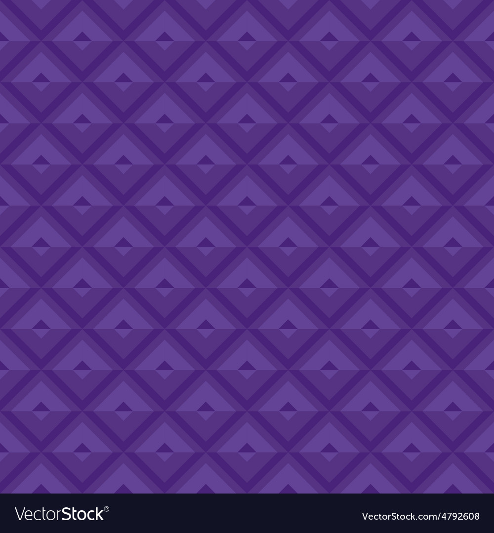 Purple geometric royal pattern Royalty Free Vector Image