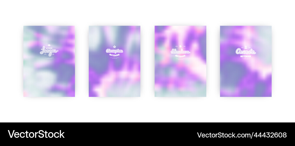 Set of cover templates Royalty Free Vector Image