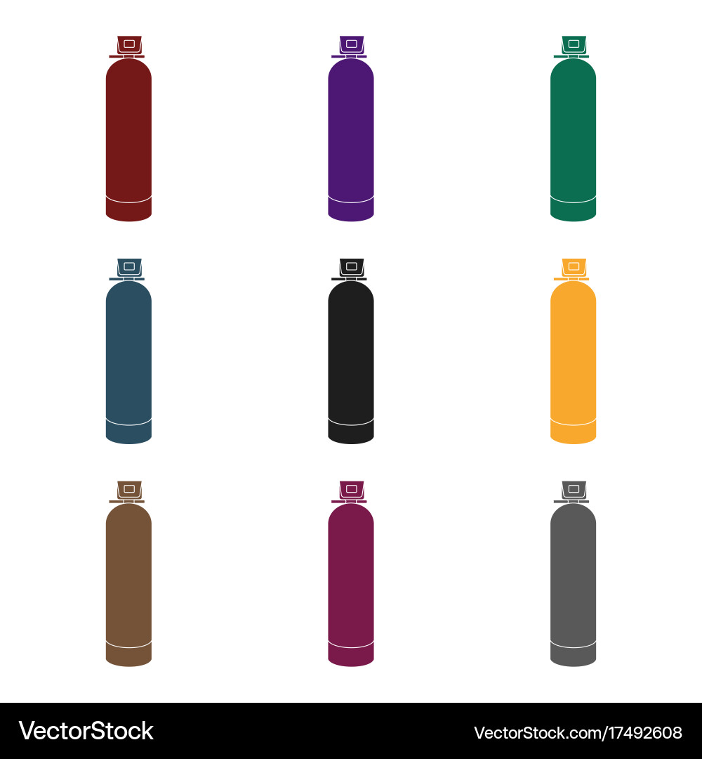 Water filter machine icon in black style isolated Vector Image