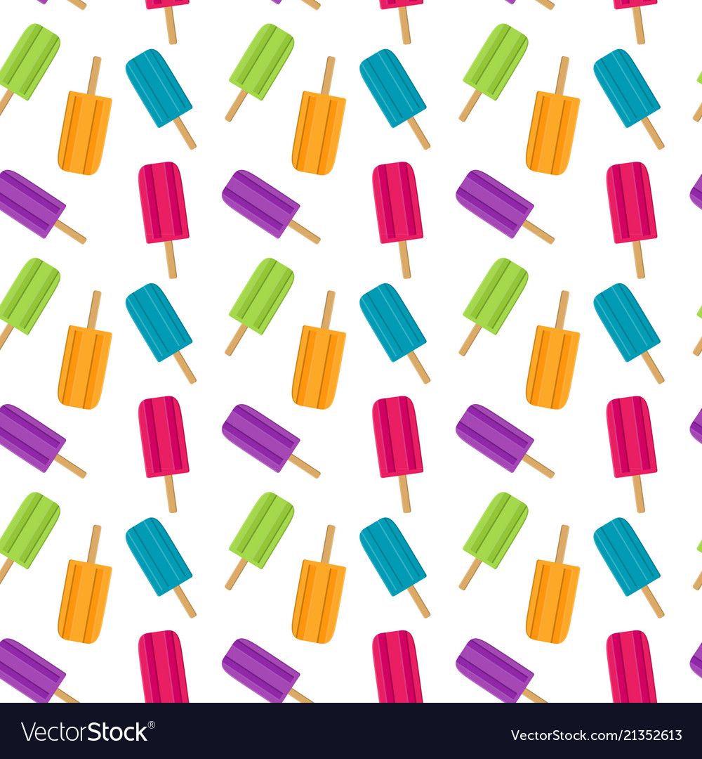 Abstract summer seamless pattern background Vector Image