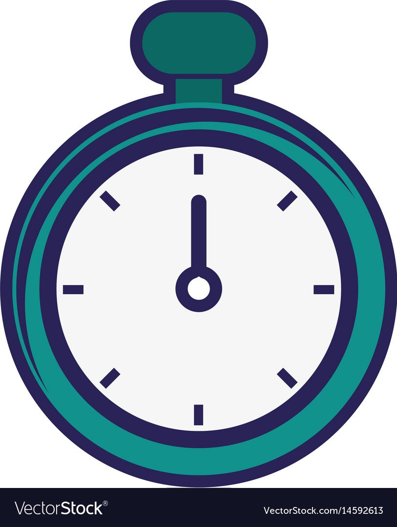 Chronometer device icon Royalty Free Vector Image