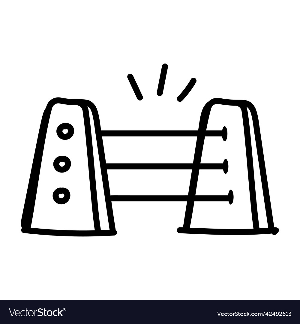 Hurdle Royalty Free Vector Image - VectorStock