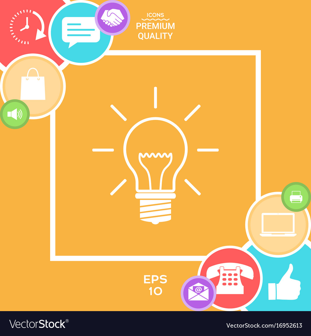 Light bulb - new ideas Royalty Free Vector Image Light bulb - new ideas Royalty Free Vector Image