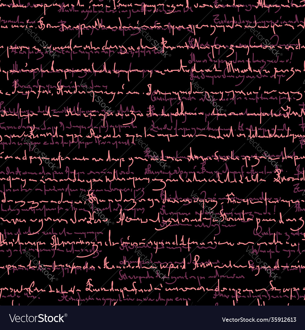 Seamless pattern emo scribble Royalty Free Vector Image