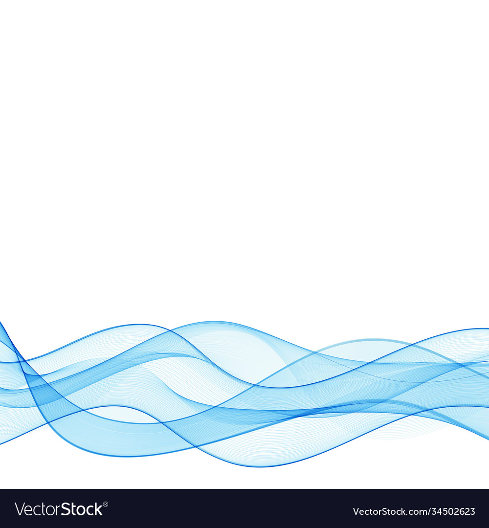 Blue sea wave abstract Royalty Free Vector Image