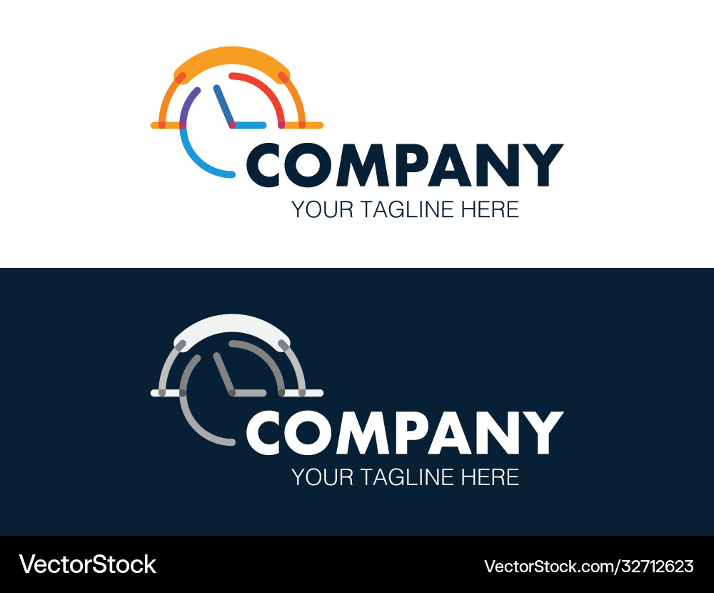 Logo design Royalty Free Vector Image - VectorStock