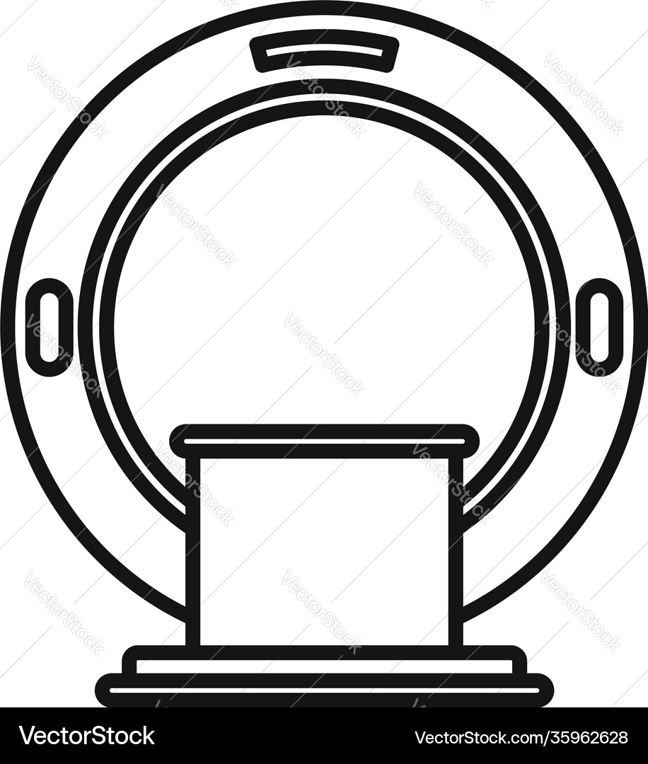 Magnetic resonance imaging diagnostic icon Vector Image