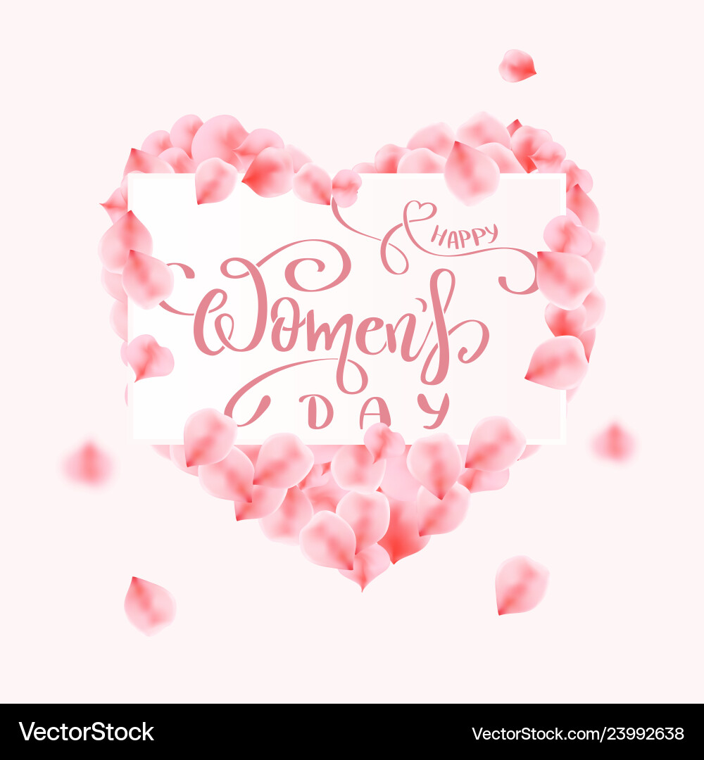 8 march - happy womens day Royalty Free Vector Image