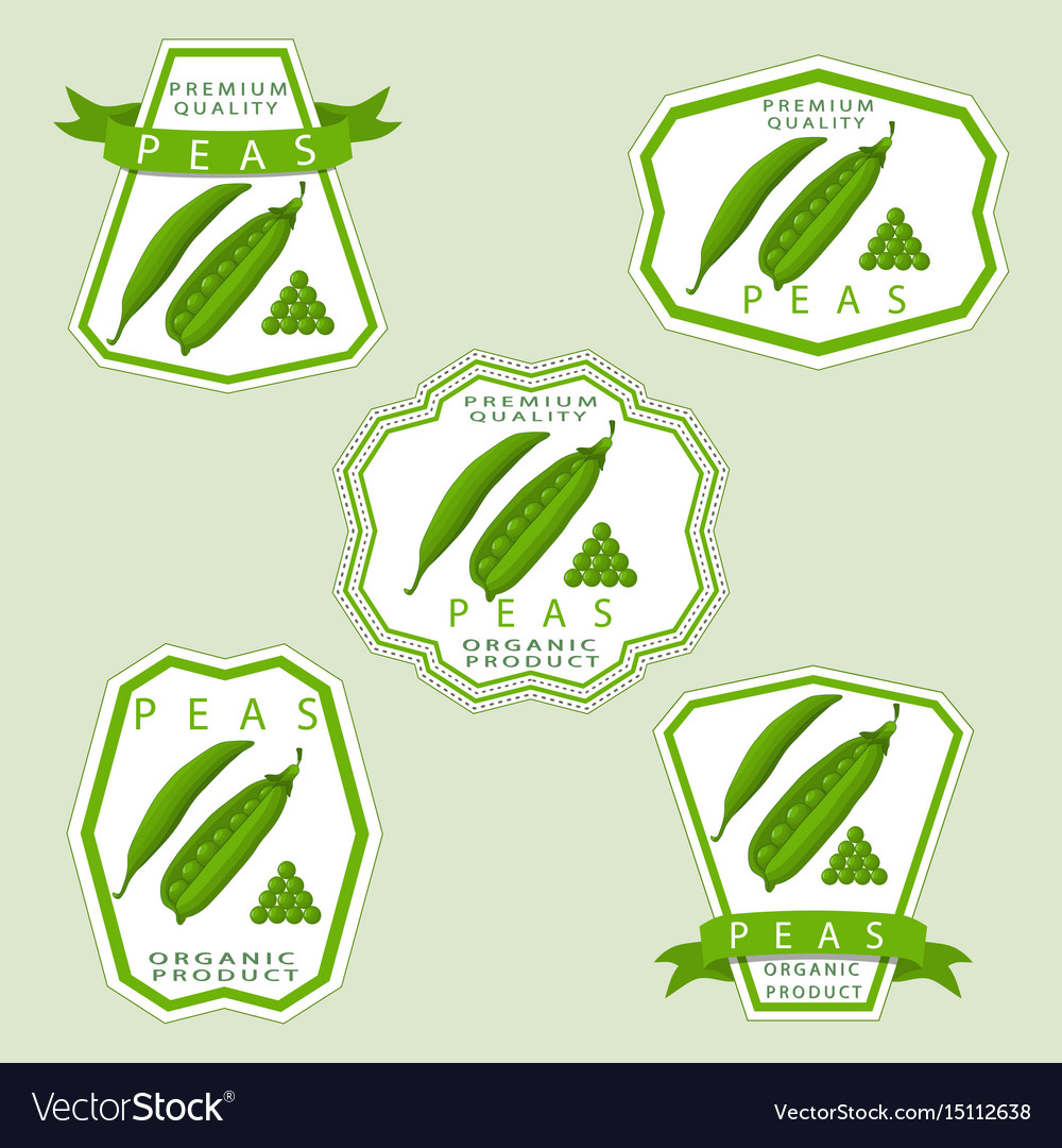 Peas Royalty Free Vector Image - VectorStock