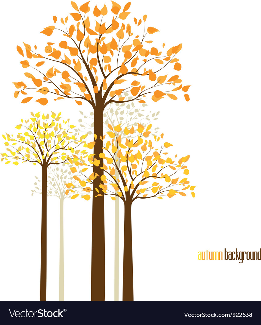 Trees Royalty Free Vector Image - VectorStock