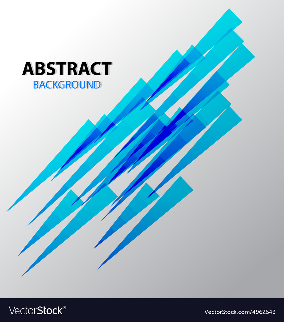 Abstract background blue sharp wave Royalty Free Vector