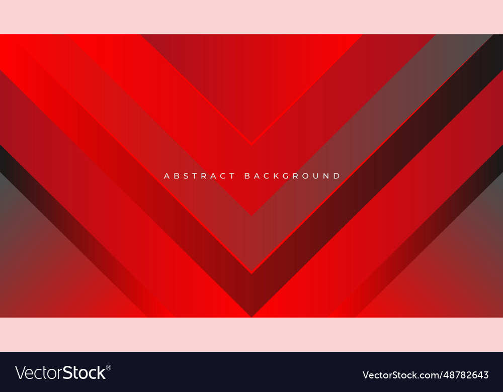Abstract red gradient background shapes Royalty Free Vector