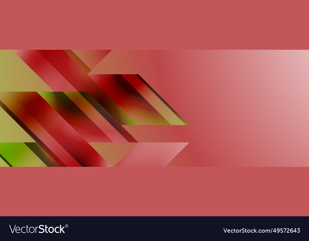 Simple geometric forms - dynamic geometric Vector Image