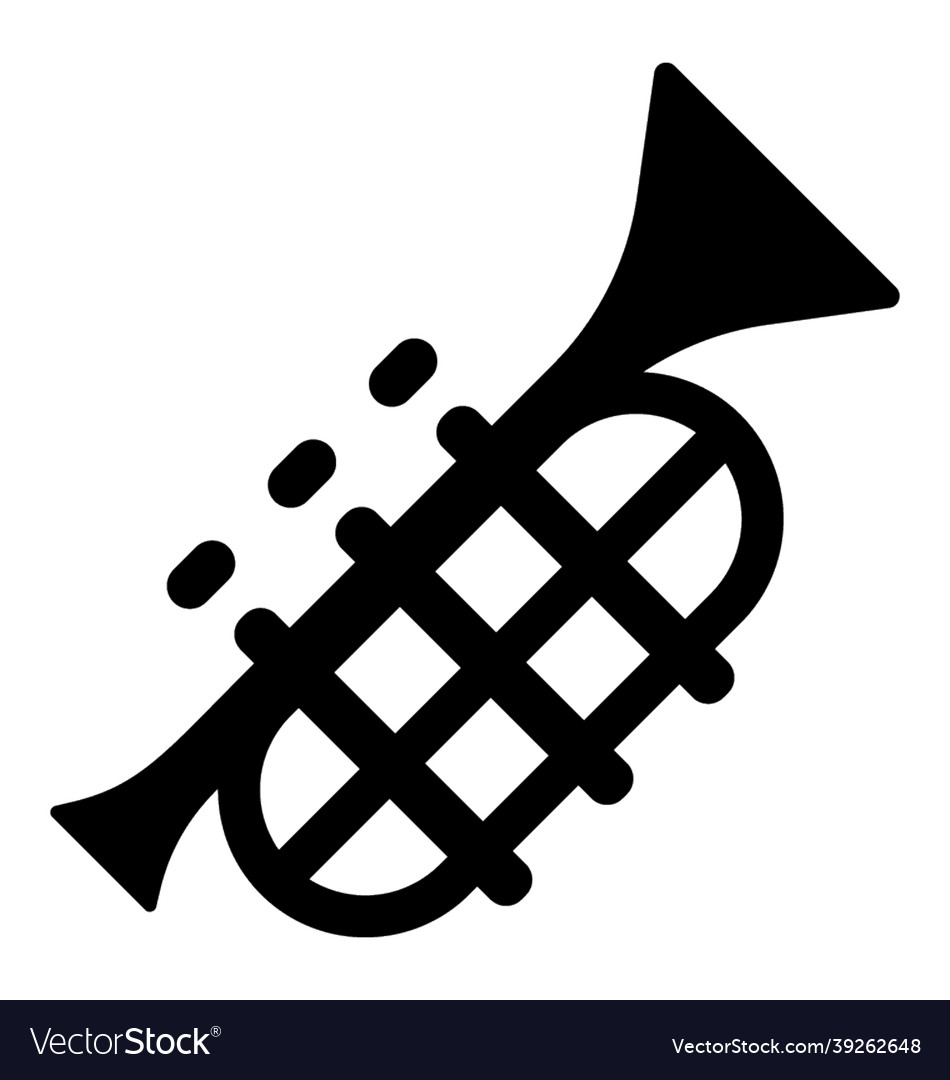 Bugle Royalty Free Vector Image - VectorStock