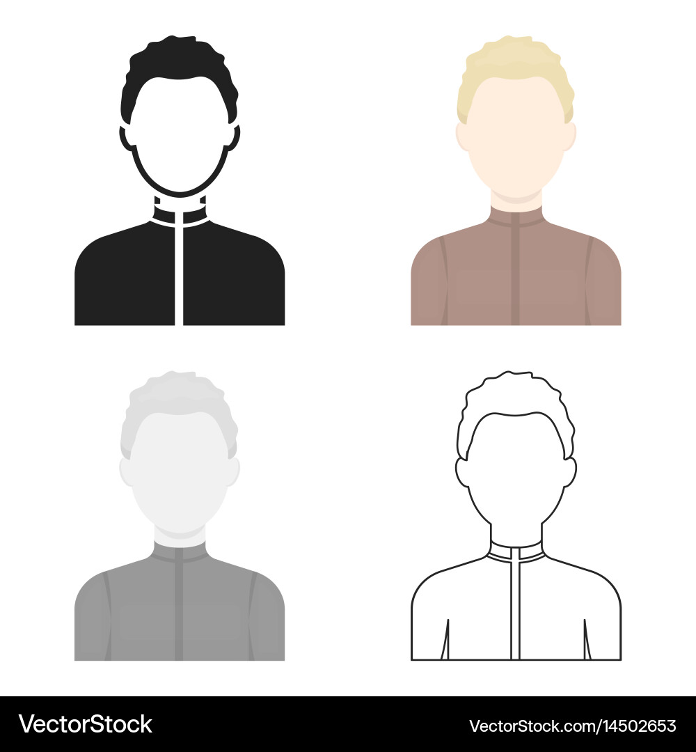 Boy icon cartoon single avatarpeaople icon from Vector Image