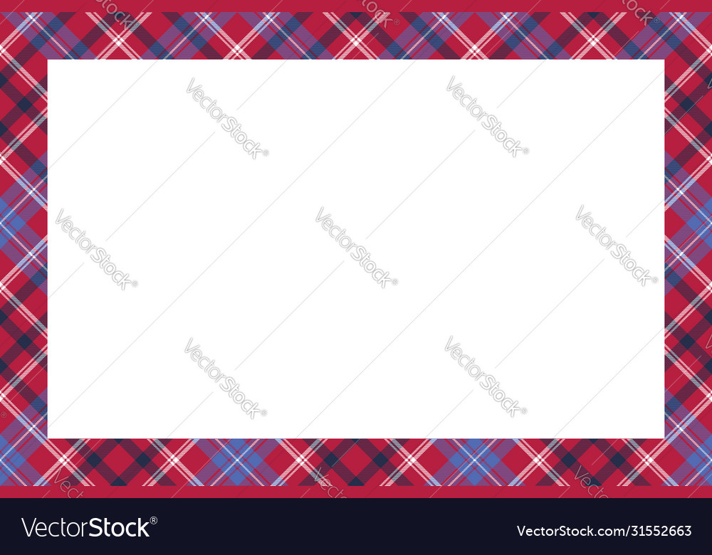 Rectangle borders and frames border pattern Vector Image