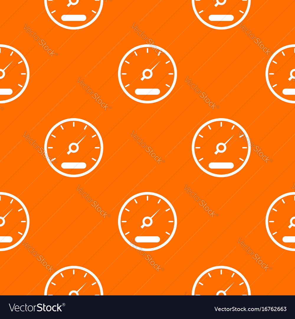 Speedometer pattern seamless Royalty Free Vector Image