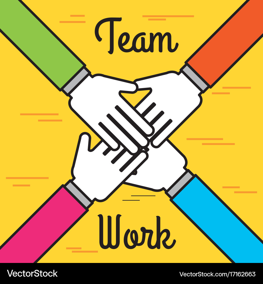 Free Art Print Of Teamwork Unity Hands Logo Teamwork Unity Hands Logo