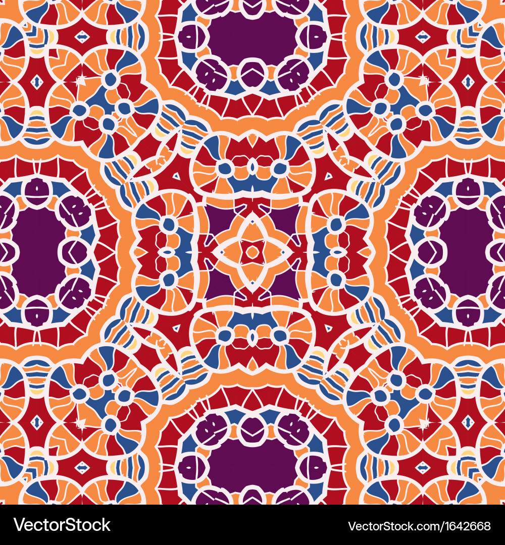 Really cool abstract seamless texture full of Vector Image