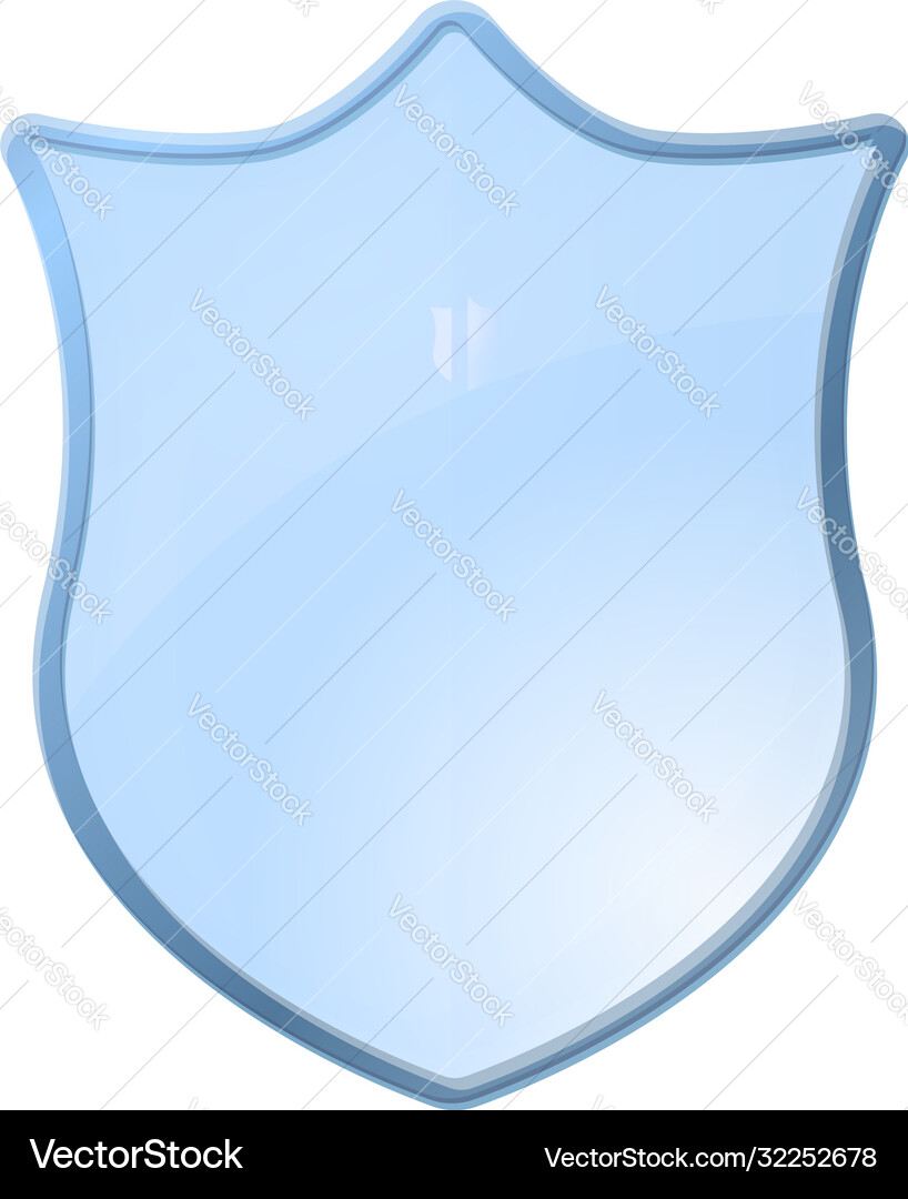 Scratch protective glass icon cartoon style Vector Image