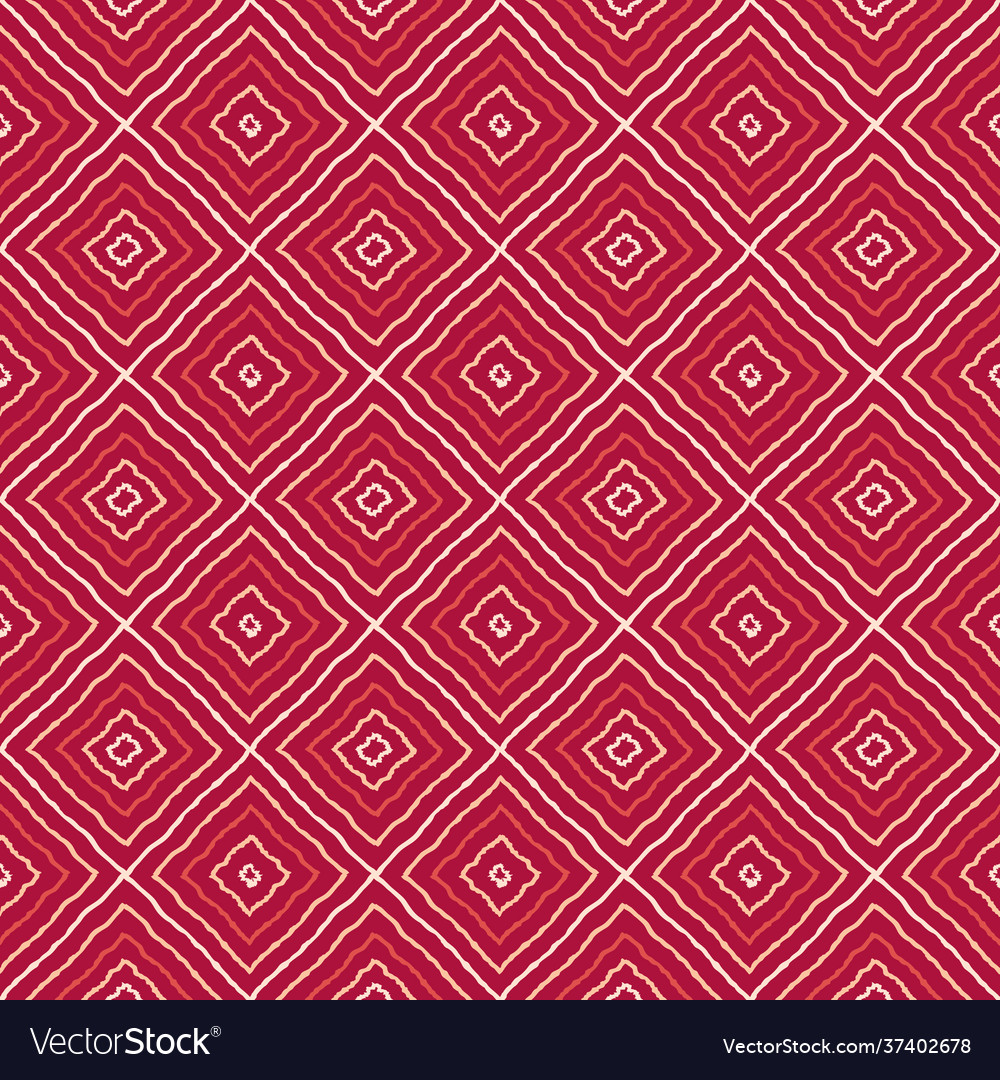 Seamless pattern with geometric elements Vector Image