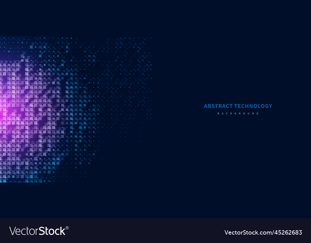 Abstract technology futuristic digital concept Vector Image