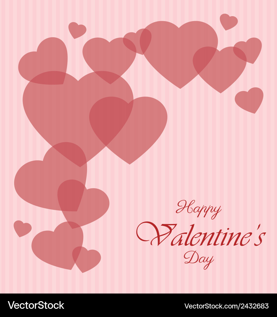 Love Design Over Pink Background Royalty Free Vector Image
