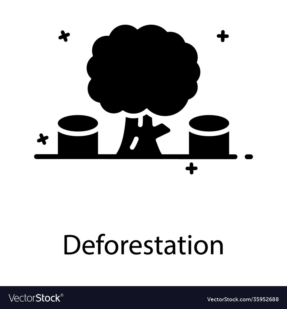 Deforestation Royalty Free Vector Image - VectorStock