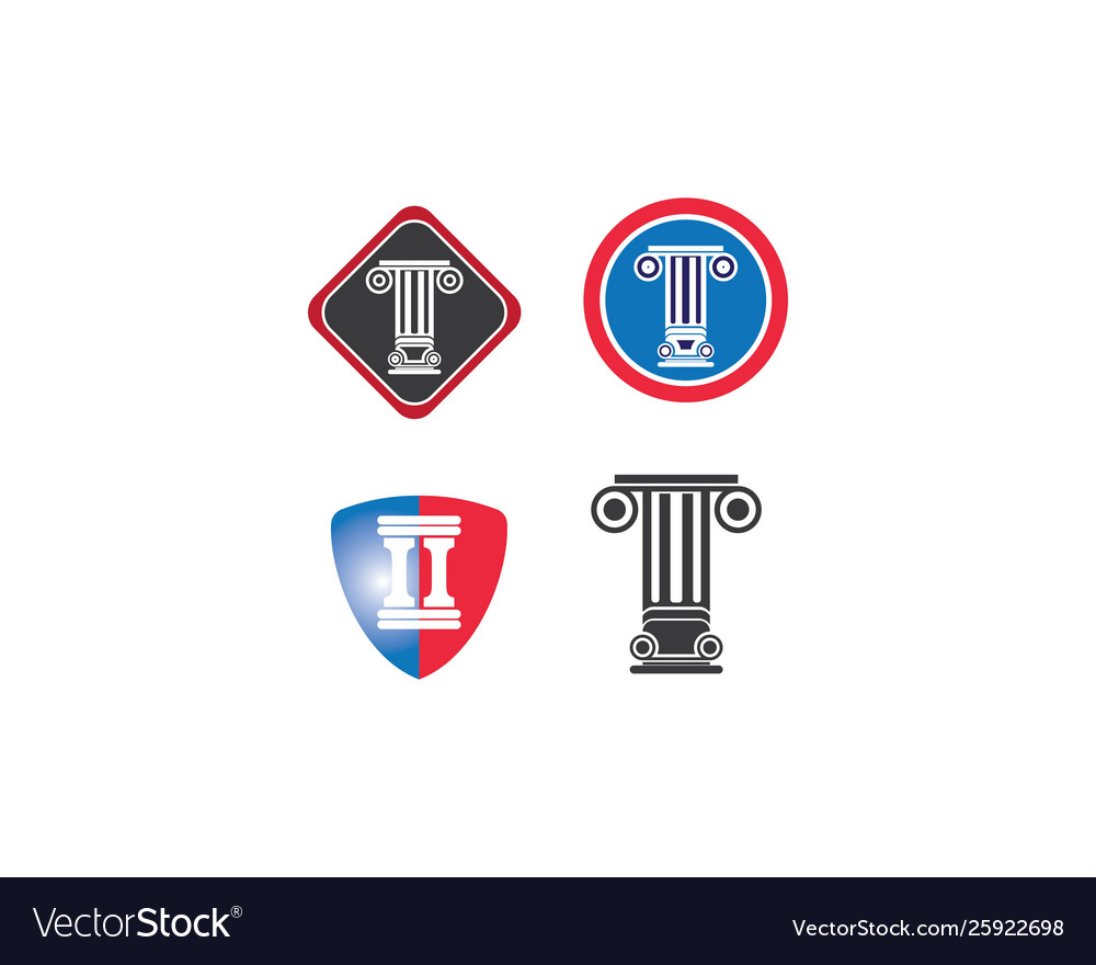 Column logo Royalty Free Vector Image - VectorStock